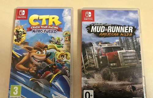 Crash Team Racing и Mud Runner для Nintendo Switch купить | Игровые ...
