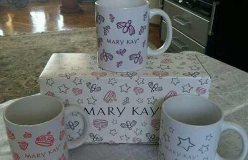 Кружки (набор) новые в упаковке Mary Kay, Мэри Кэй