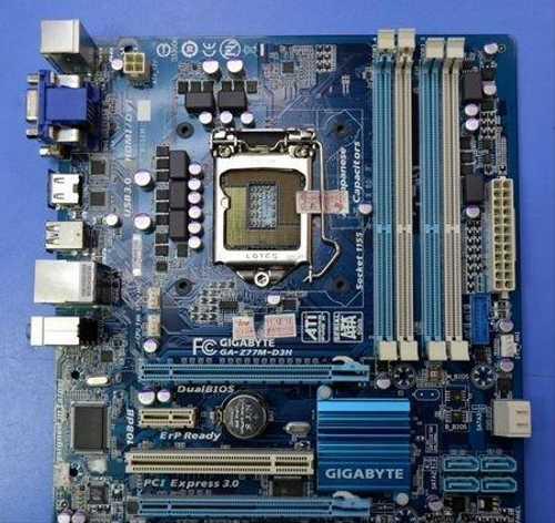 Материнская плата GigaByte GA-Z77M-D3H, s1155