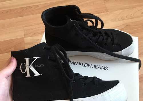 Кеды высокие calvin klein