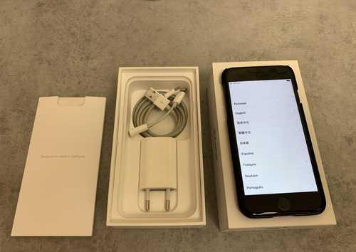 iPhone 7 black mate 32gb б/у