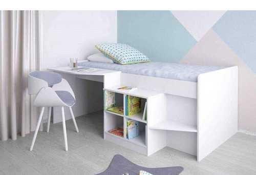 Кровать чердак детская Polini kids Simple 4000