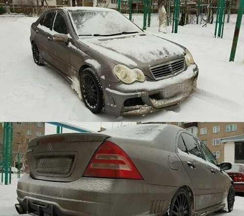 Обвес Black Bison для C class W203 Mercedes