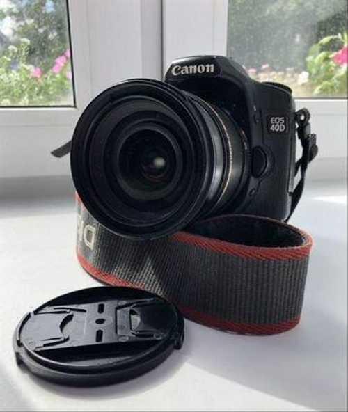 Canon eos 40d с набором объективов