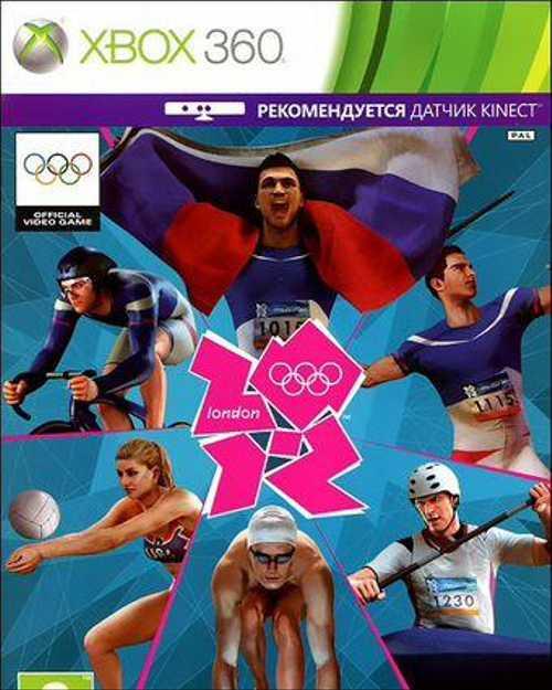London 2012, лицензионный диск для Xbox 360