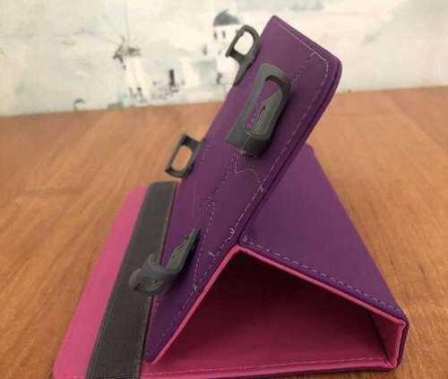 Чехол-книжка для планшета фиолетовый