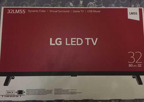 Телевизор LG 32LM550bplb