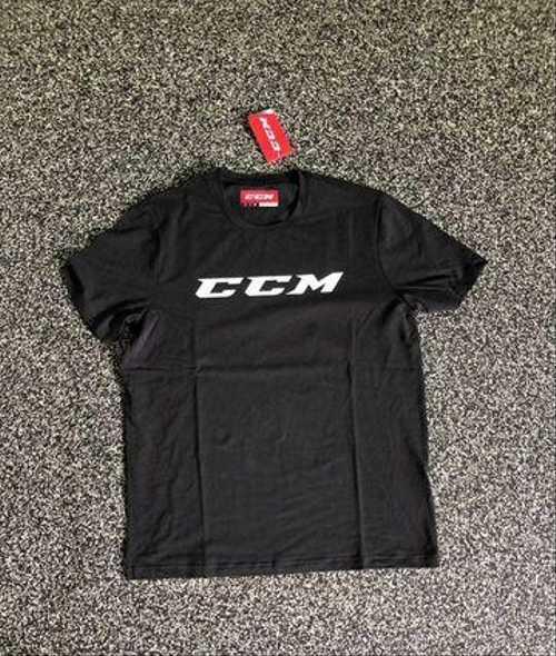 Футболка черная CCM M/L