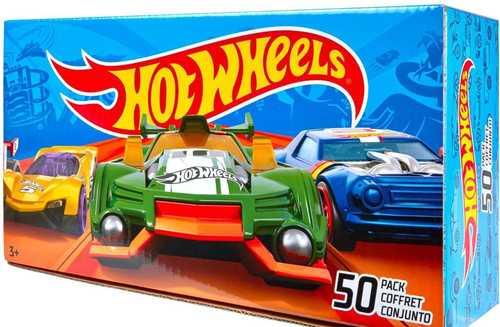 Набор машинок Hot wheels 50 шт