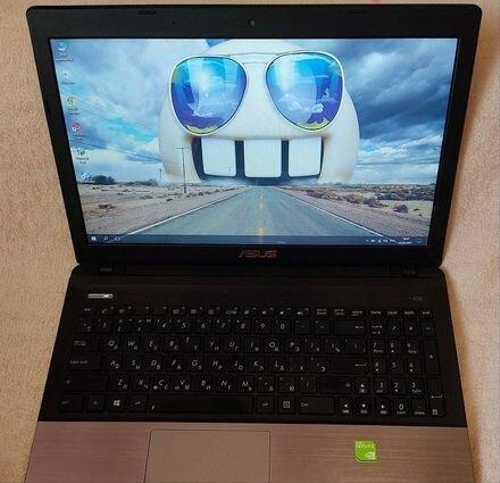 15.6" Игровой ноутбук Asus K55V core i5
