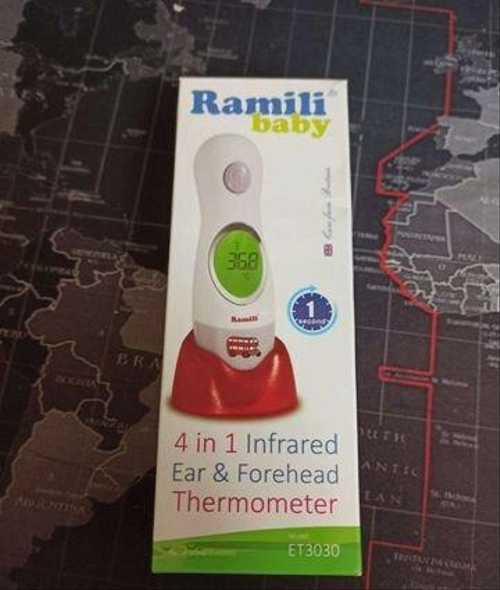 Термометр инфракрасный Ramili baby et3030