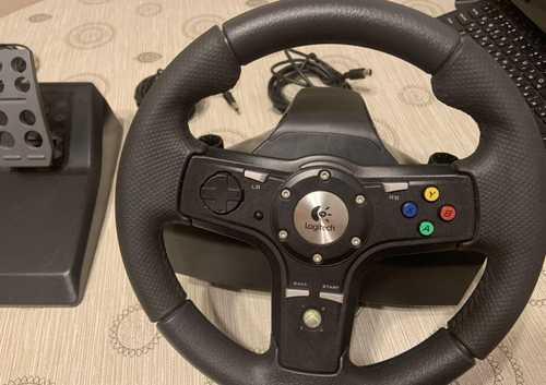 Руль и педали для xbox 360 Logitech DriveFX Racing Москва | Festima.Ru ...