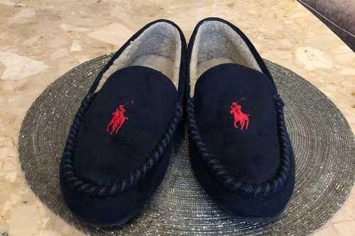 Замшевые мокасины polo Ralph Lauren
