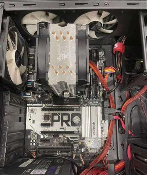 AsRock Z270 Pro4 + i7 7700k + Snowman + 16 Gb