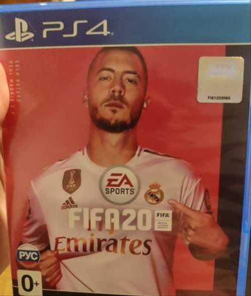 Новый в пленке Диск PS4 fifa20 (обмен или продажа)