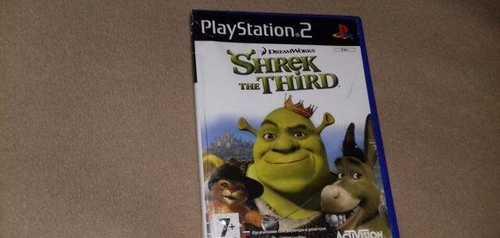 Игра PS2 лицензия - Shrek the third (Шрек третий)
