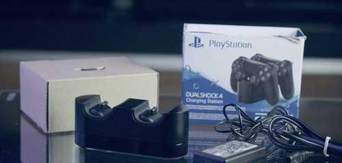 Зарядная станция PS4 для 2х DualShock 4