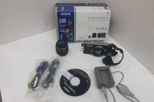 Фотоаппараты Цифровые Olympus Pen E-PL3 Kit