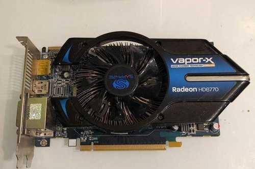 Видеокарта Radeon HD6770 1 gb