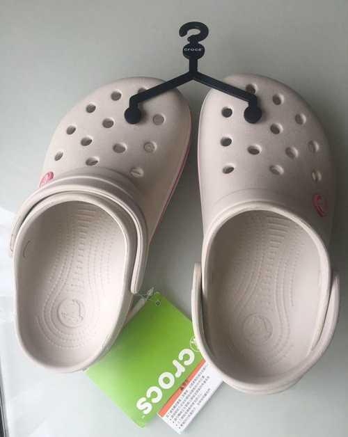 Новые Crocs детские тапки
