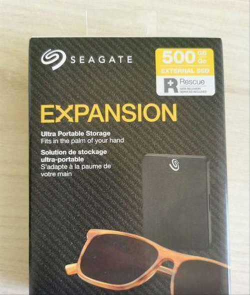 SSD Seagate expansion 500gb внешний жёсткий диск
