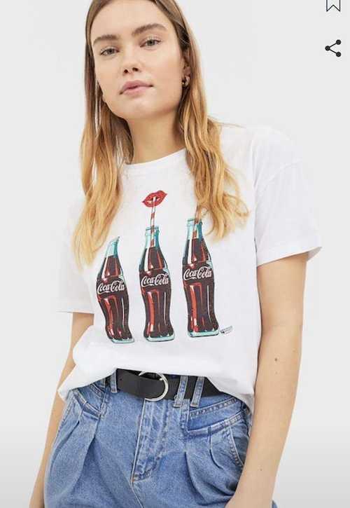 Футболка Stradivarius coca-cola