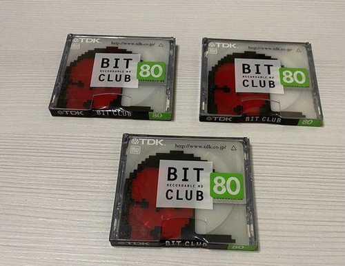 Минидиски новые TDK Bit Club