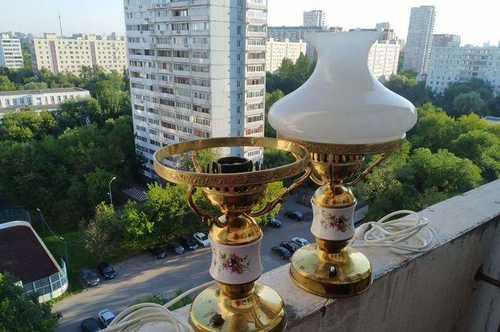 Лампы времён СССР фарфор