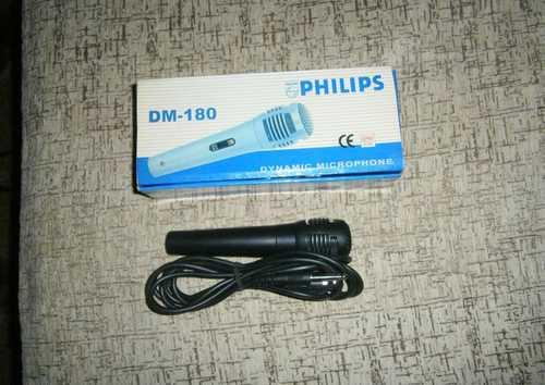 Профессиональный микрофон филипс philips DM-180