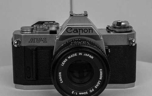 Canon AV 1 + Canon FD 50/2
