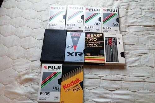 Видиокассеты разных фирм для записи