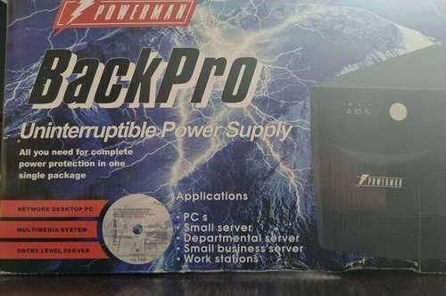 Ибп UPS Powerman Back Pro 1000