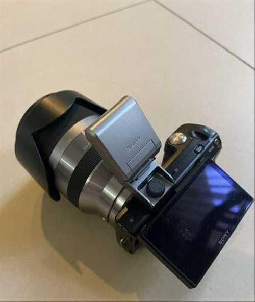 Sony alpha NEX 5 с объективом 18-200 mm