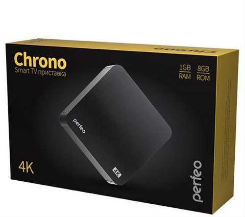 Perfeo smart TV BOX приставка «Chrono» Android 7.1