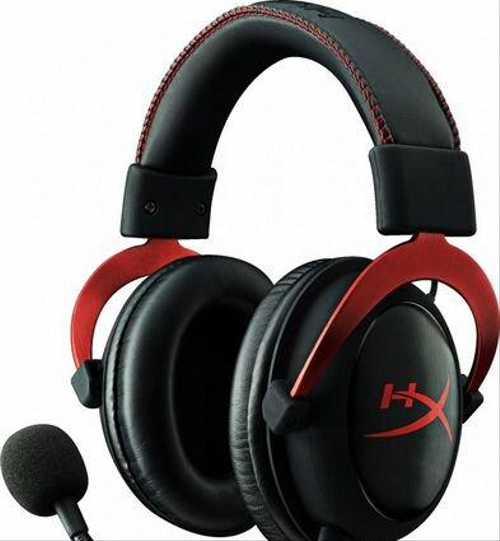 Игровые наушники Kingston HyperX Cloud II (Black/Red)