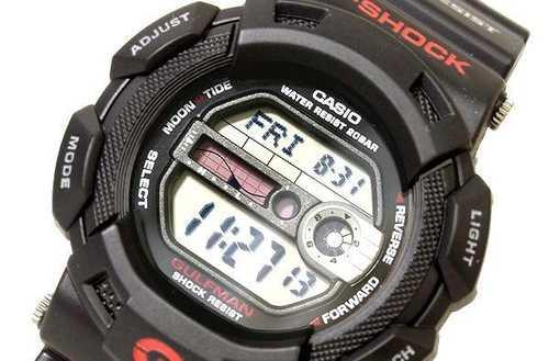 Casio G-9100-1Н(не убиваемые часы G-shock )