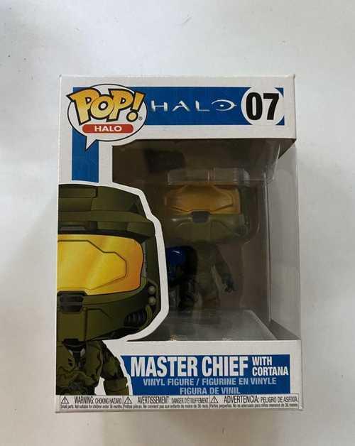 Фигурка Funko Pop vinyl Master Chief with cortana