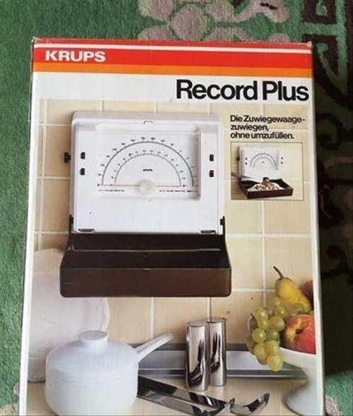Krups Record Plus 855