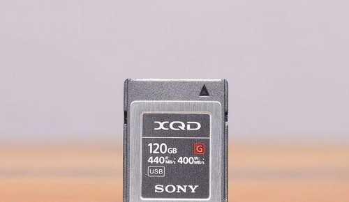 Карта памяти Sony XQD 120GB