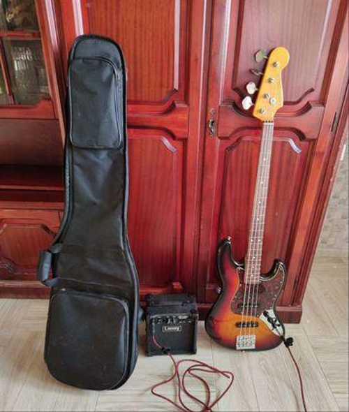 Бас гитара fender jazz bass