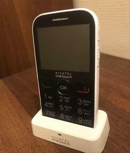 Телефон Alcatel OneTouch OT-2004C белый