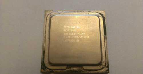Intel pentium 805 SL8ZH