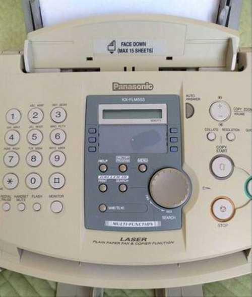 Телефакс Лазерный принтер и сканер Panasonic KX-FL