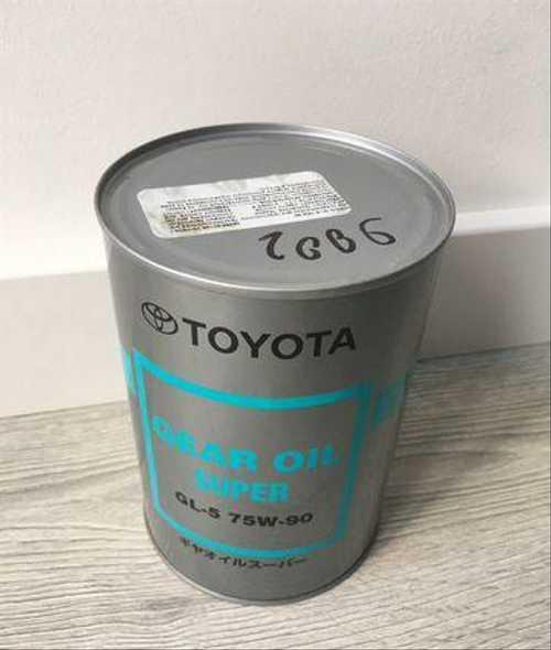 Toyota Gear Oil Super GL5 75W90 (1литр) Festima.Ru Мониторинг