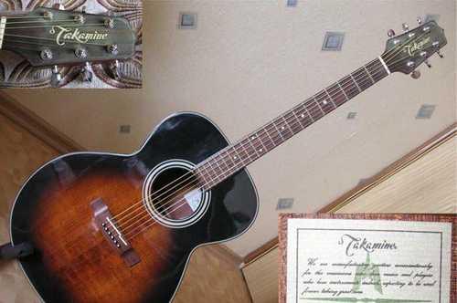 Гитара акустическая фирмы Takamine модель TSA-500