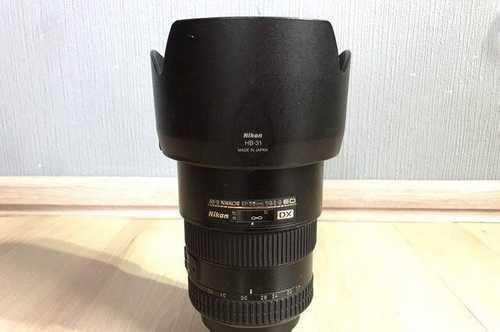 Nikon Afs 17-55mm f2.8