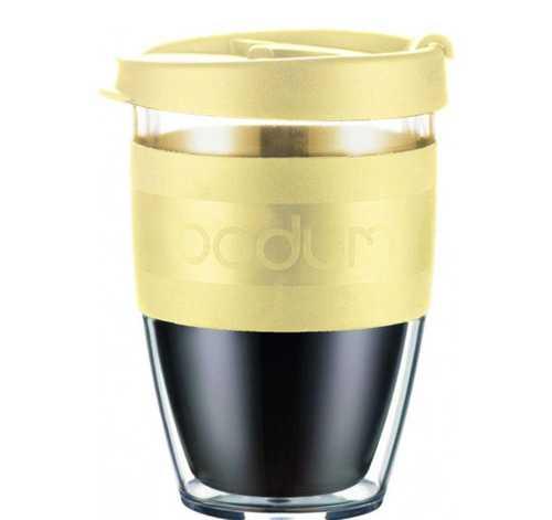 Термокружка дорожная Bodum JoyCup, 0,3л, банановый