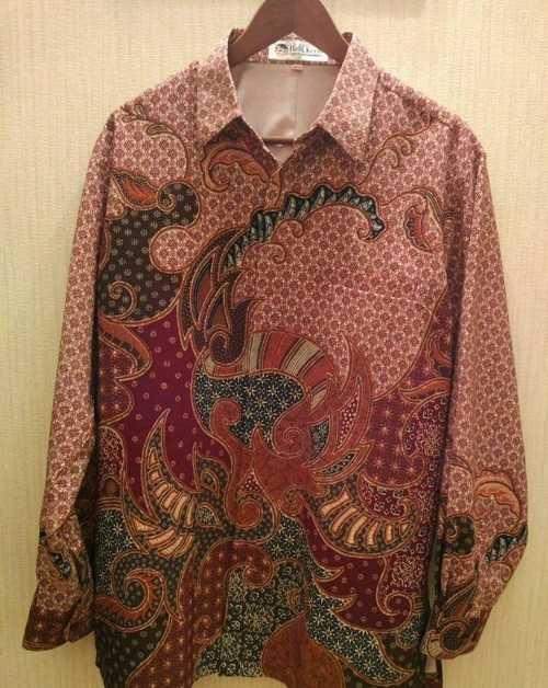 Рубашка аутентичная Batik Keris Индонезия новая