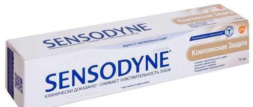 Зубная паста Sensodyne компл.защита, Lacalut aktiv