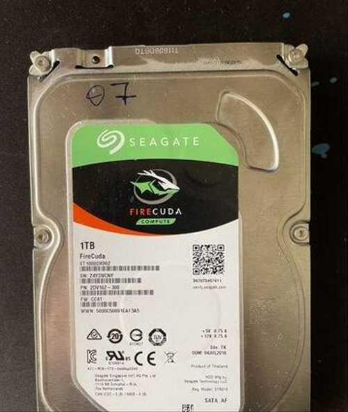 Seagate Firecuda 1TB sshd